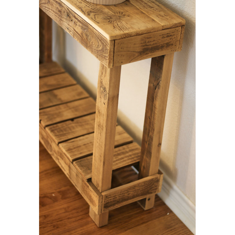 Millwood Pines Avevia 36" Solid Wood Console Table | Wayfair